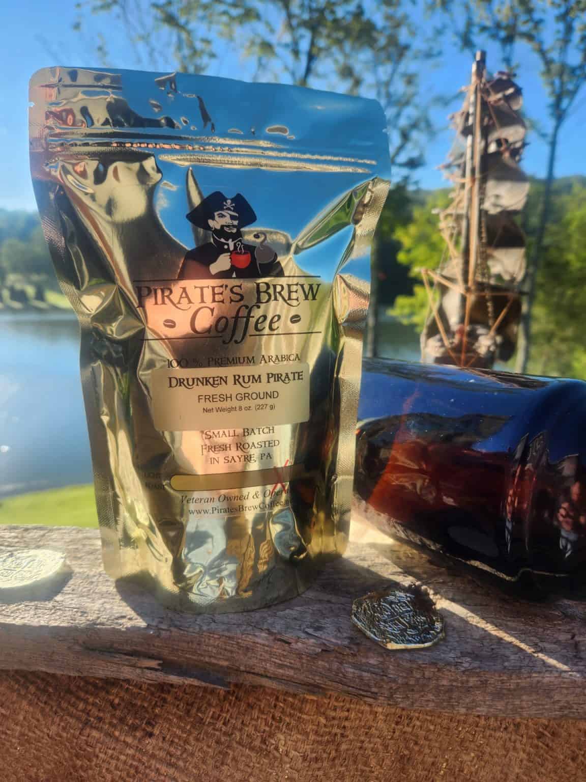 Drunken Rum Pirate - Pirates Brew Coffee